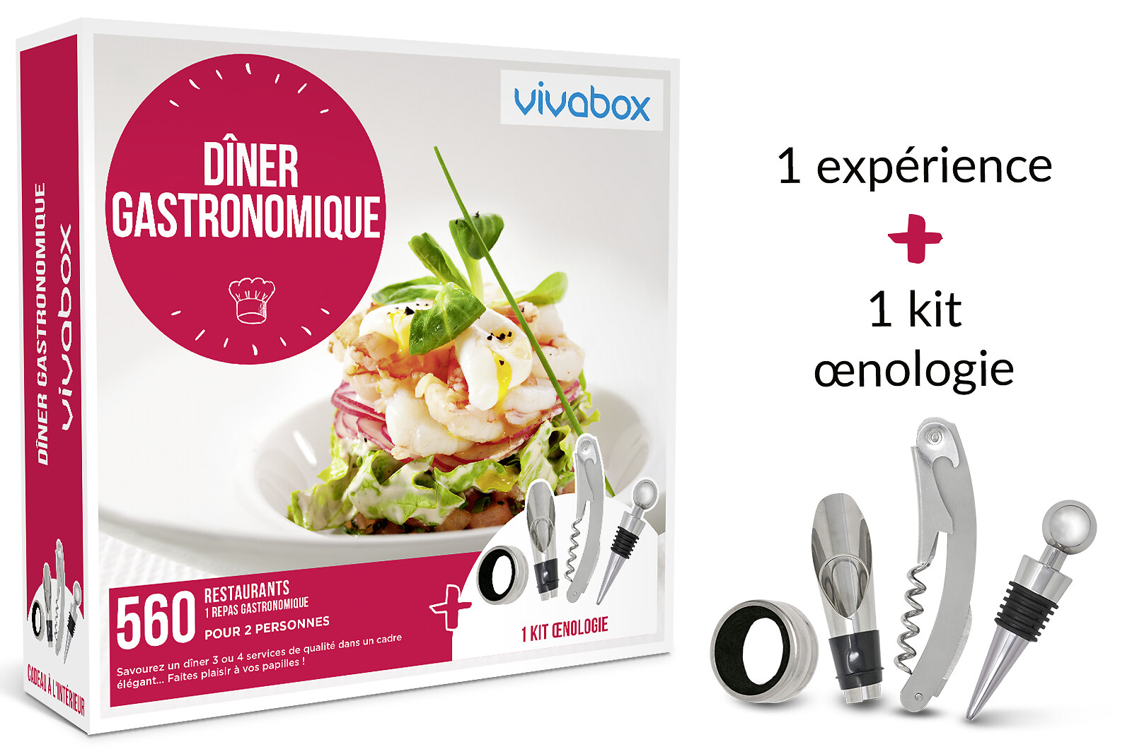 Coffret Cadeau Dîner gastronomique | Vivabox